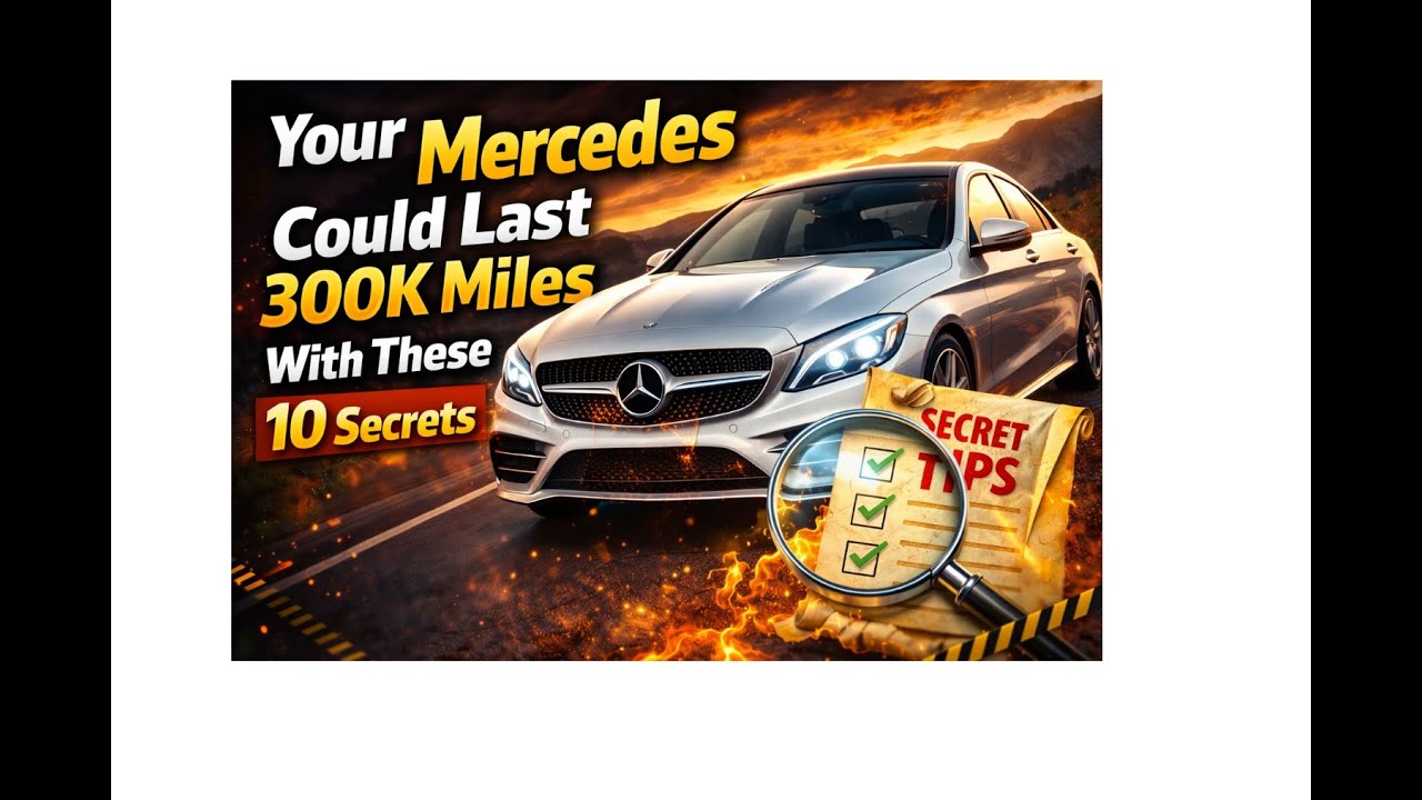 Your Mercedes Could Last 300K Miles With These 10 Secrets#car - YouTube