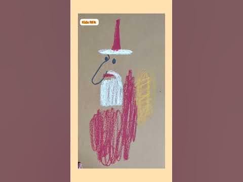 Merry Christmas / inspired by Pablo Picasso / Santa Claus Drawing and ...