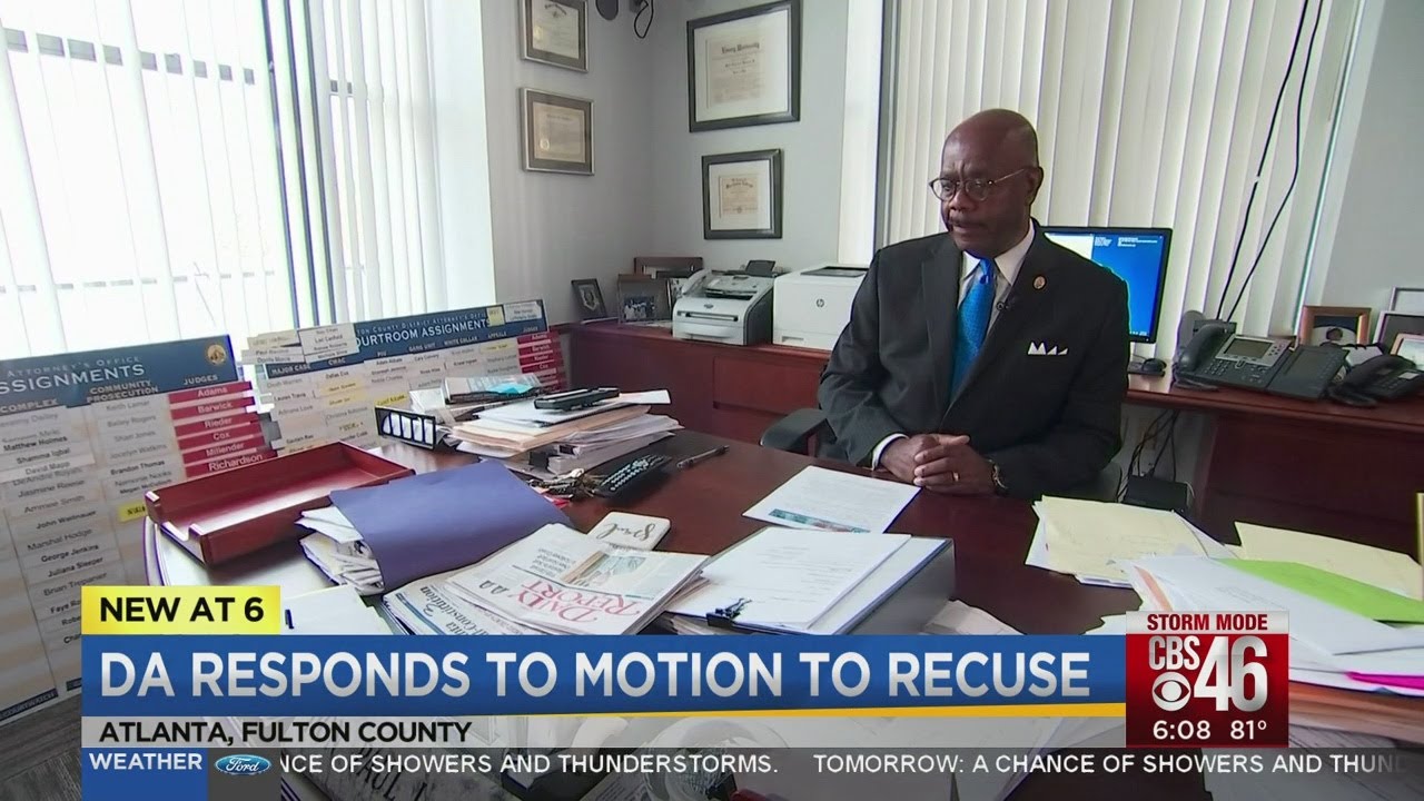 DA Paul Howard responds to motion to recuse him from Rayshard Brooks ...