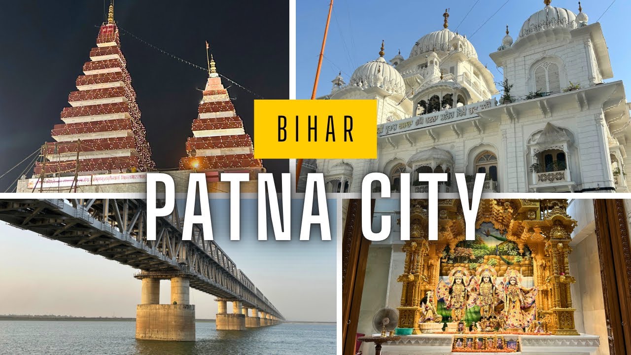 PATNA City Tour Guide || Mahavir Mandir Patna || Patna Sahib || ISKCON ...
