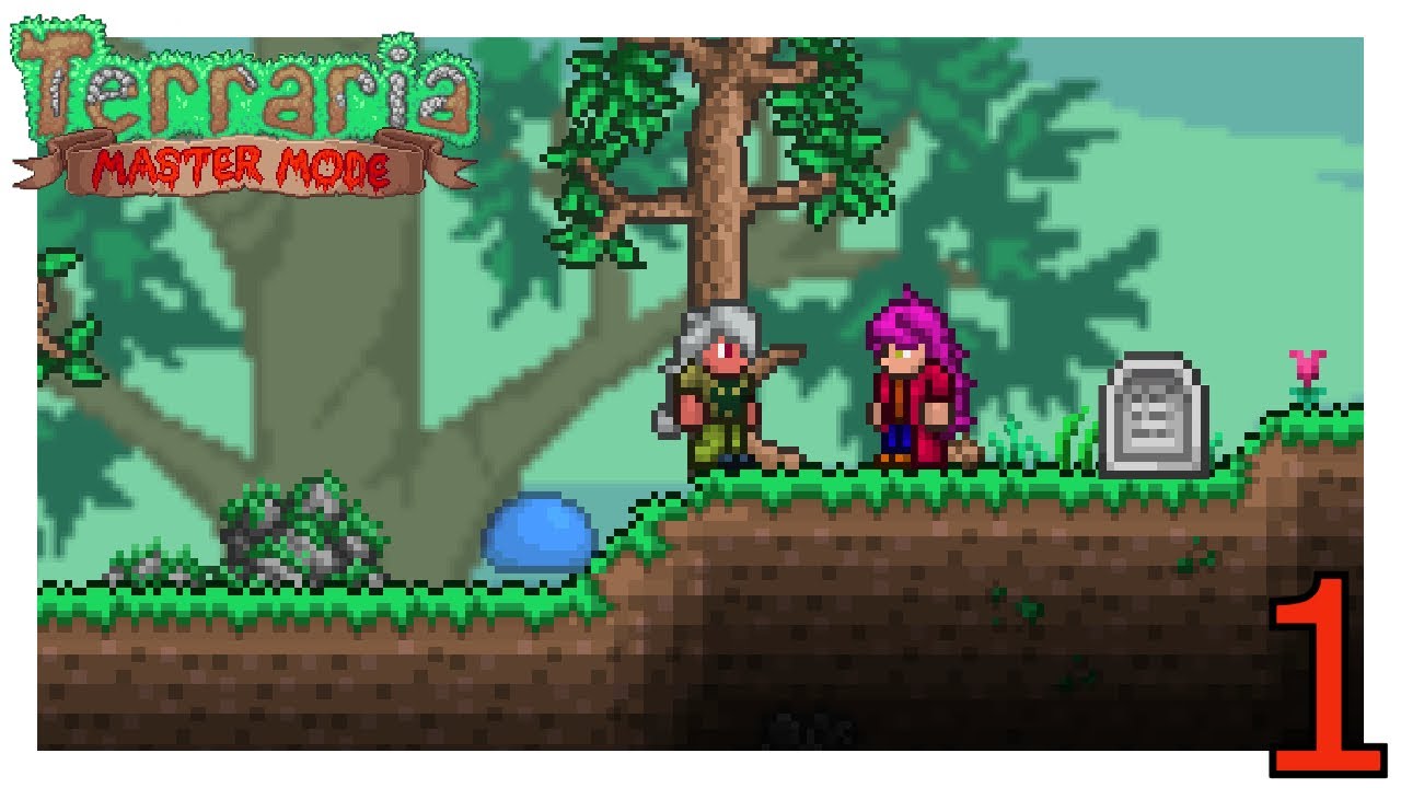 The Start Of Master Mode - EP1 - Master Mode (Terraria) - YouTube