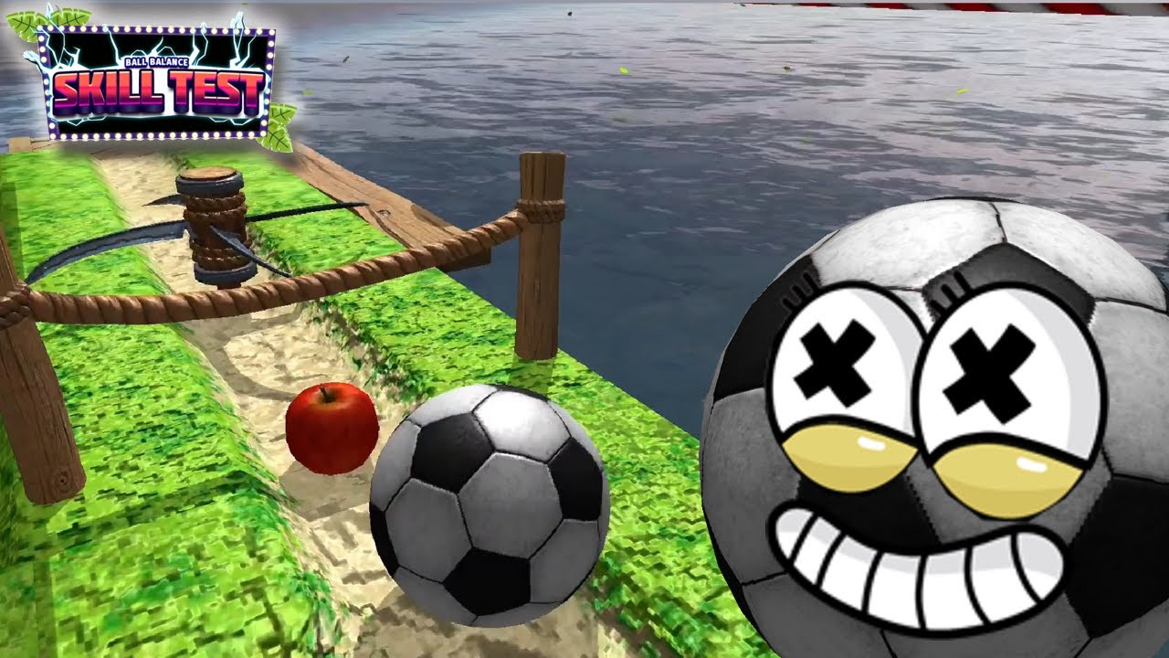 Ball balance Skill Test - Passing the thirty-fifth level! - YouTube