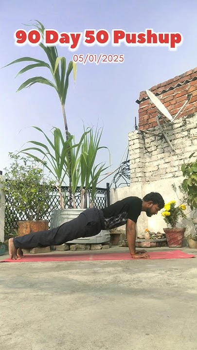 Day 90 Daily 50 Pushups Challenge #fitness #chestexercises #pushups #challenge#shorts # ...