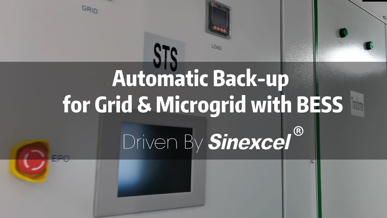 Automatic Back up for Grid & Microgrid with BESS - YouTube