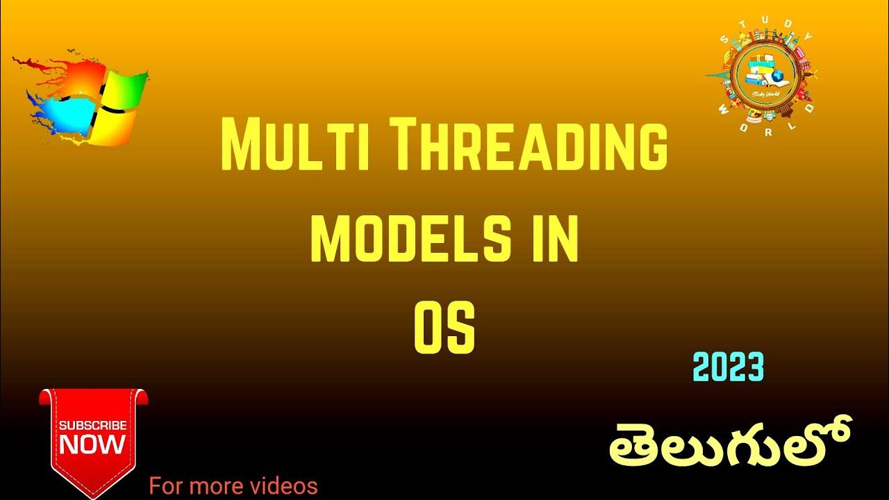 Multi Threading concept in Operating System - YouTube