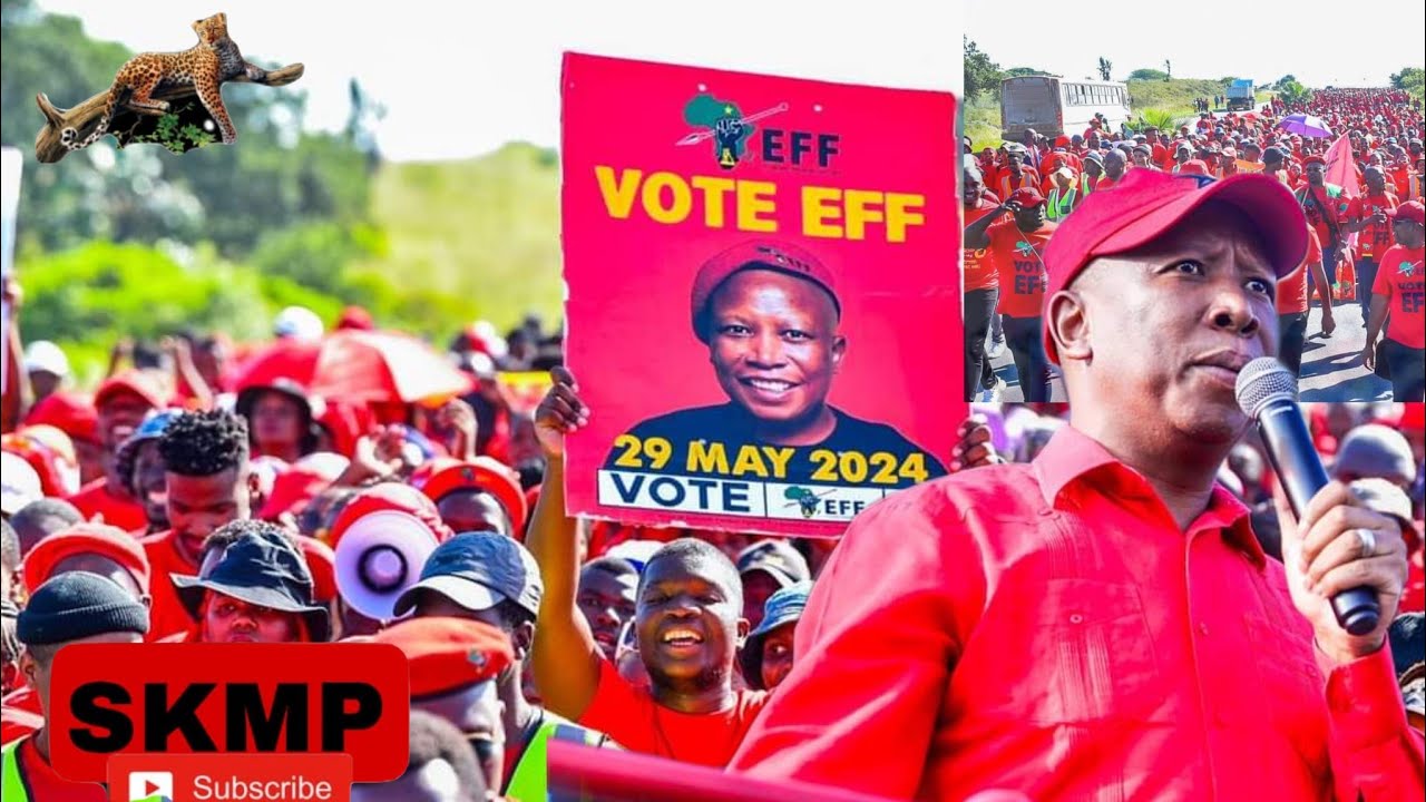 EFF march led SG Dlamini Marshall at uMhlathuze ZCBF | Water Shedding ...