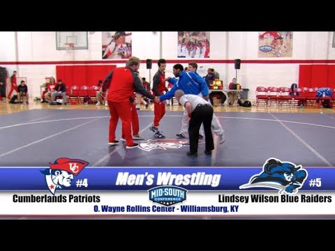 University of the Cumberlands - Men's Wrestling vs. Lindsey Wilson ...