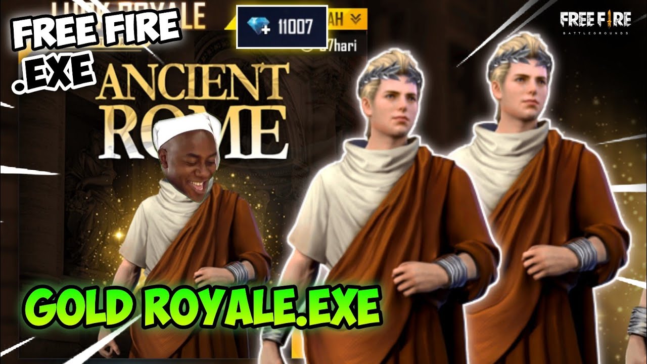 FREE FIRE.EXE - GOLD ROYALE.EXE (ff exe) - YouTube