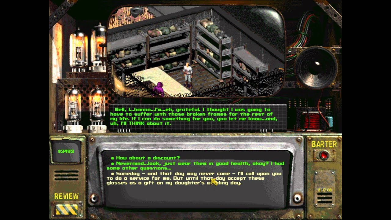 Fallout 2: PIP-Boy medical enhancer - YouTube