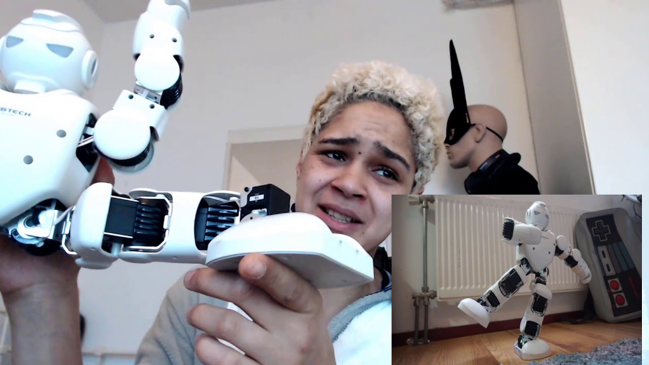 Ubtech Alpha 1 Pro Humanoid Robot - YouTube