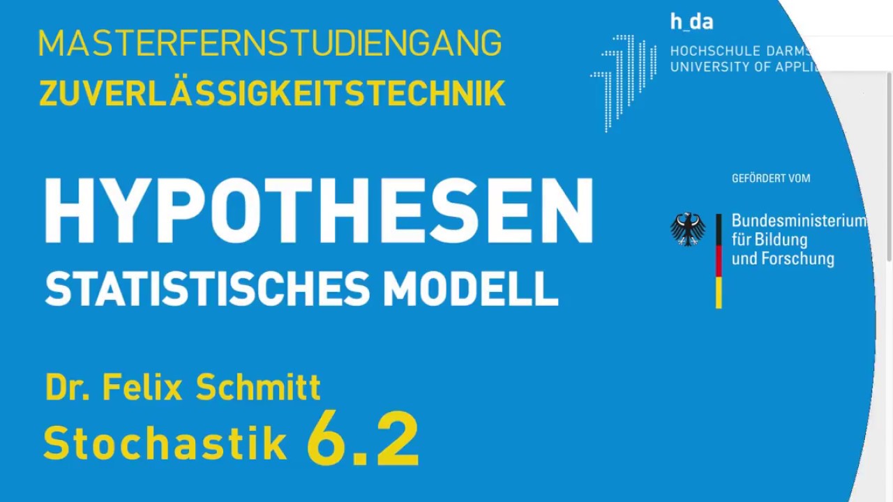 Stochastik mit Python - 6.2 Hypothesen Statistisches Modell Teil II ...
