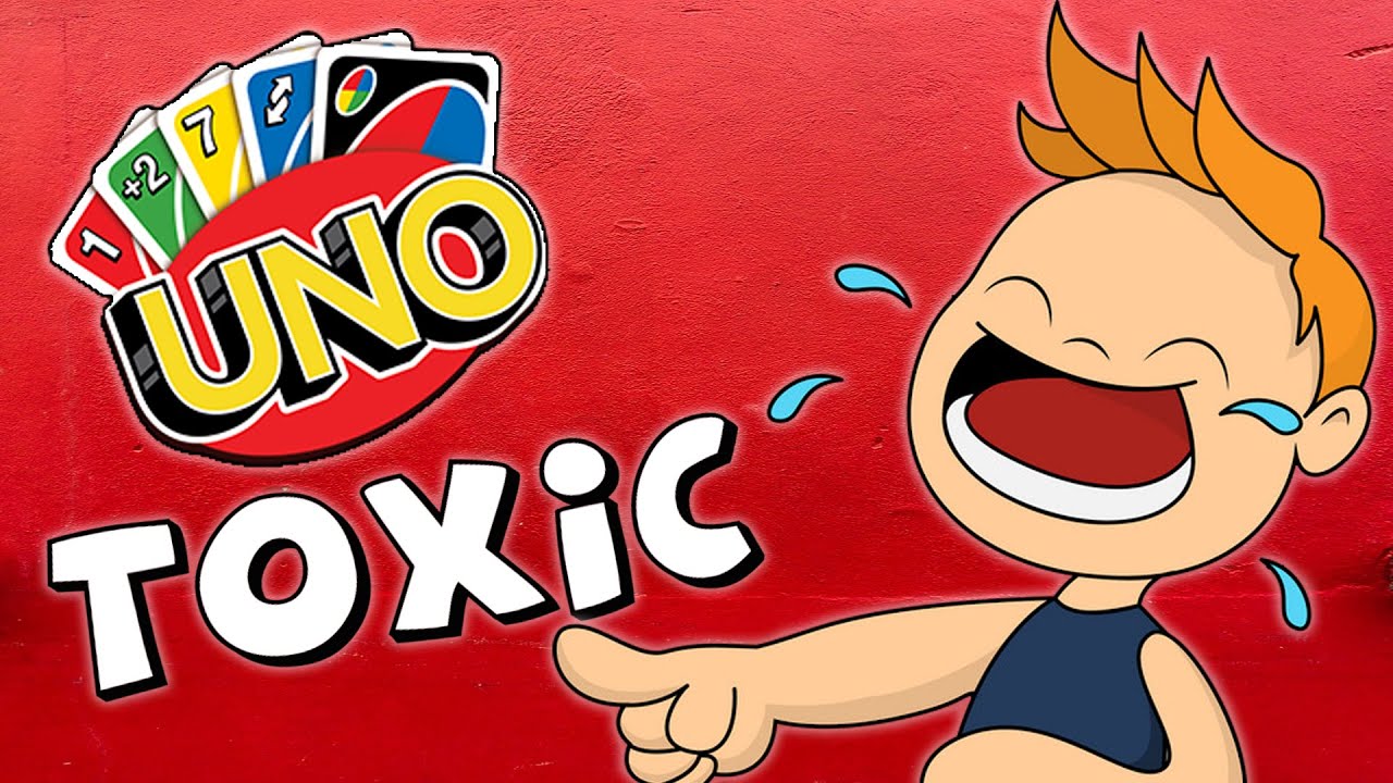 THE MOST TOXIC CARD GAME! (UNO) - YouTube