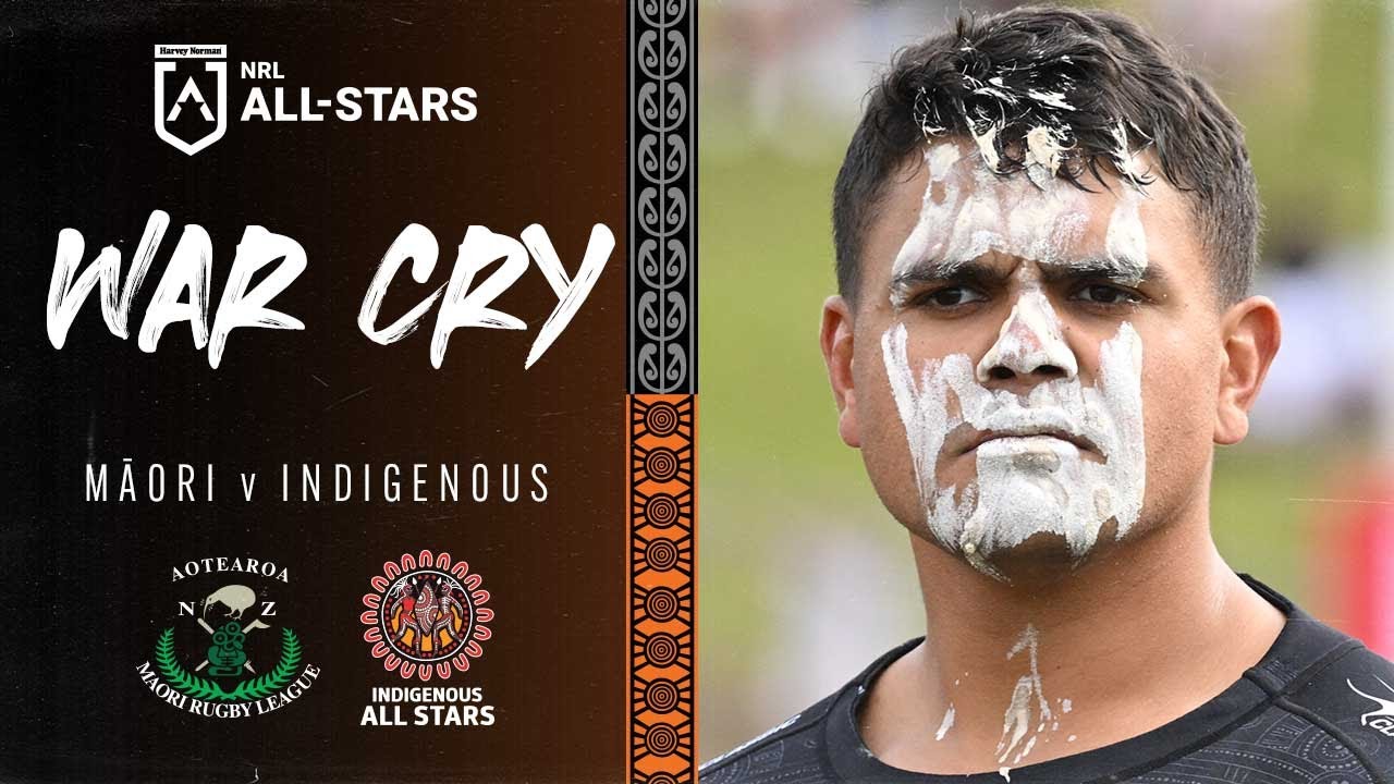 NRL Highlights | 2023 Indigenous Men's War Cry | NRL All Stars | Pre ...