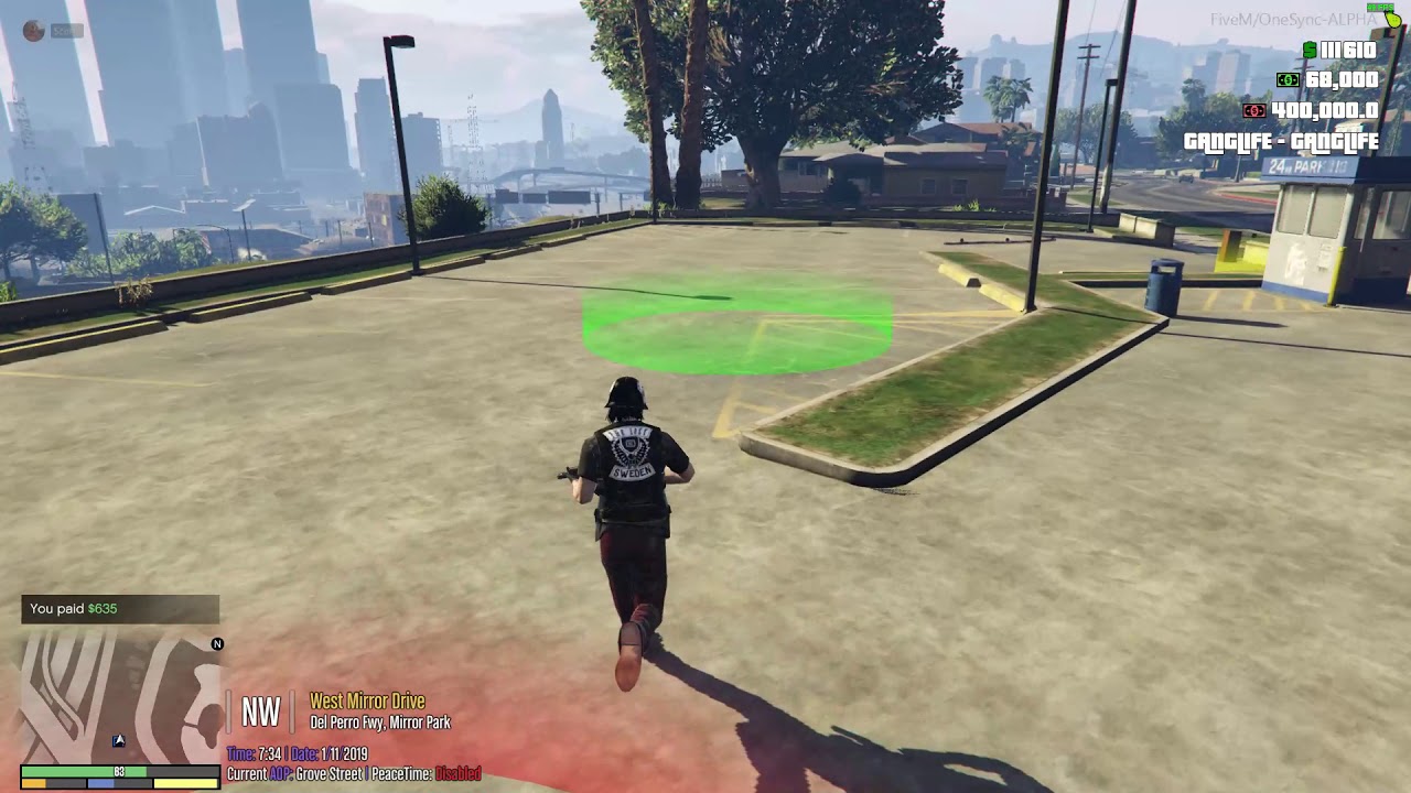 FiveM Gang Life RP. Small bug. - YouTube