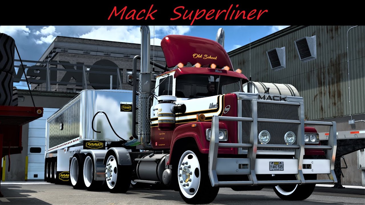 Free Old School Mack Superliner Mac Dump Sand Delivery Ketchum to Twin ...