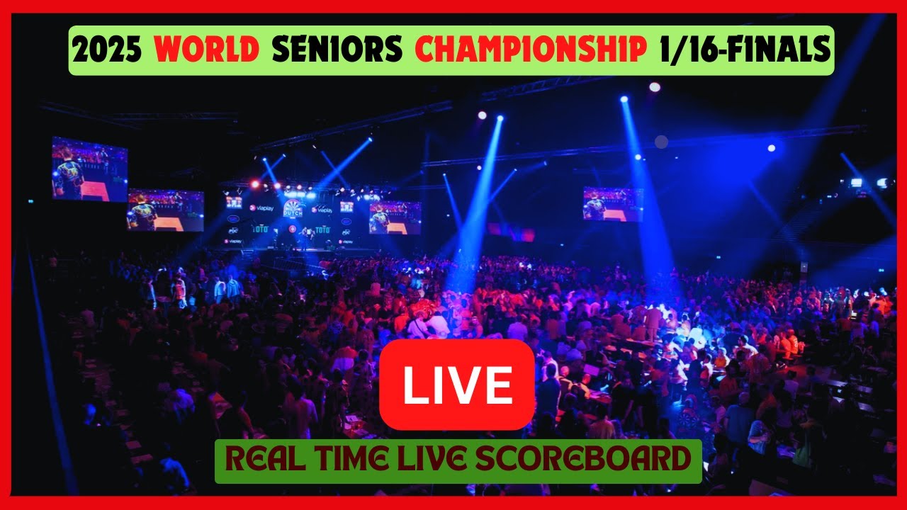 2025 World Seniors Darts Championship LIVE Score UPDATE Today 1/16-Finals Matches Feb 19 2025 ...