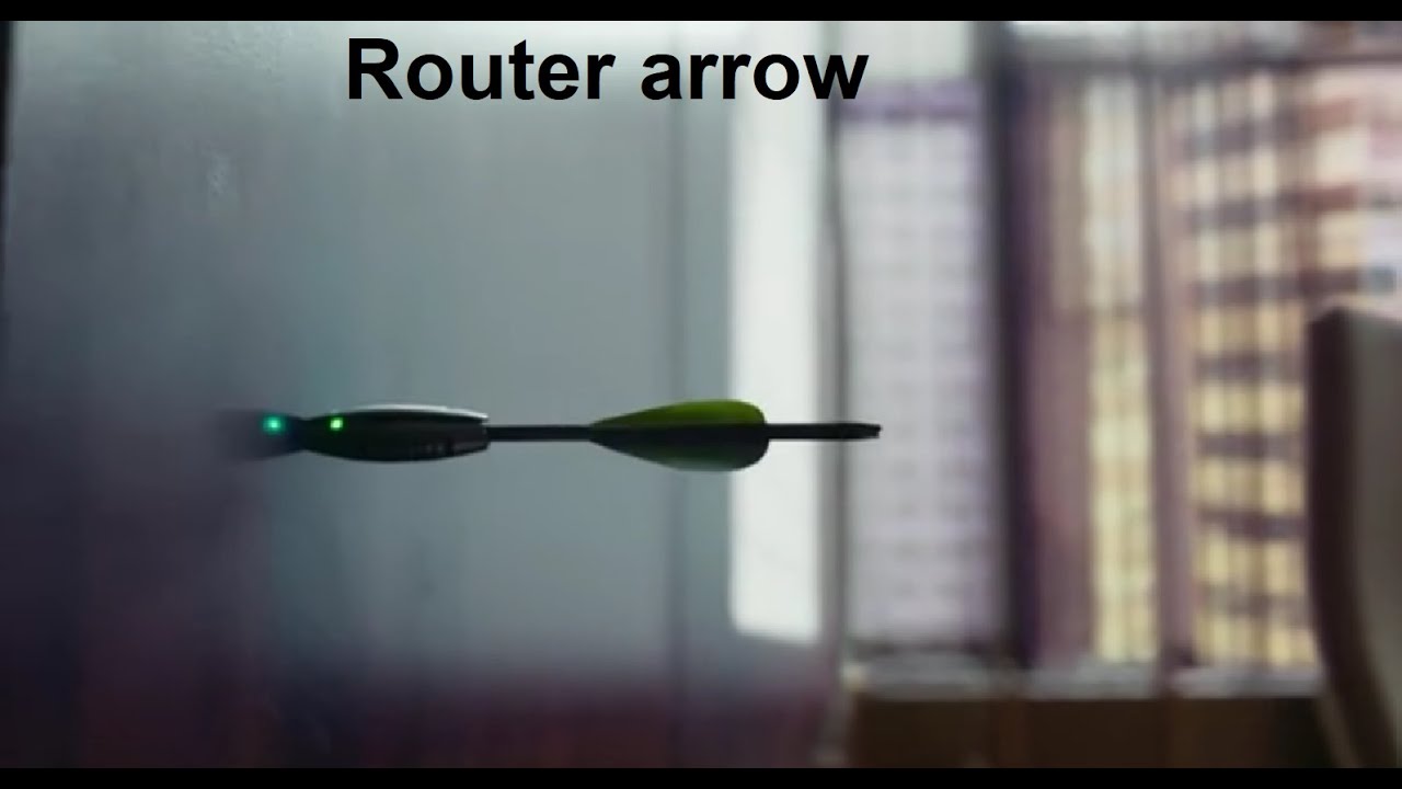 Arrowverse Router arrow - YouTube