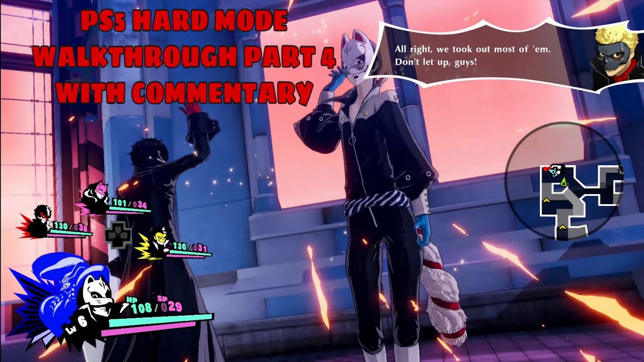 Persona 5 Strikers HARD MODE Walkthrough Part 4 [PS5, 2K60, ENG DUB] - YouTube