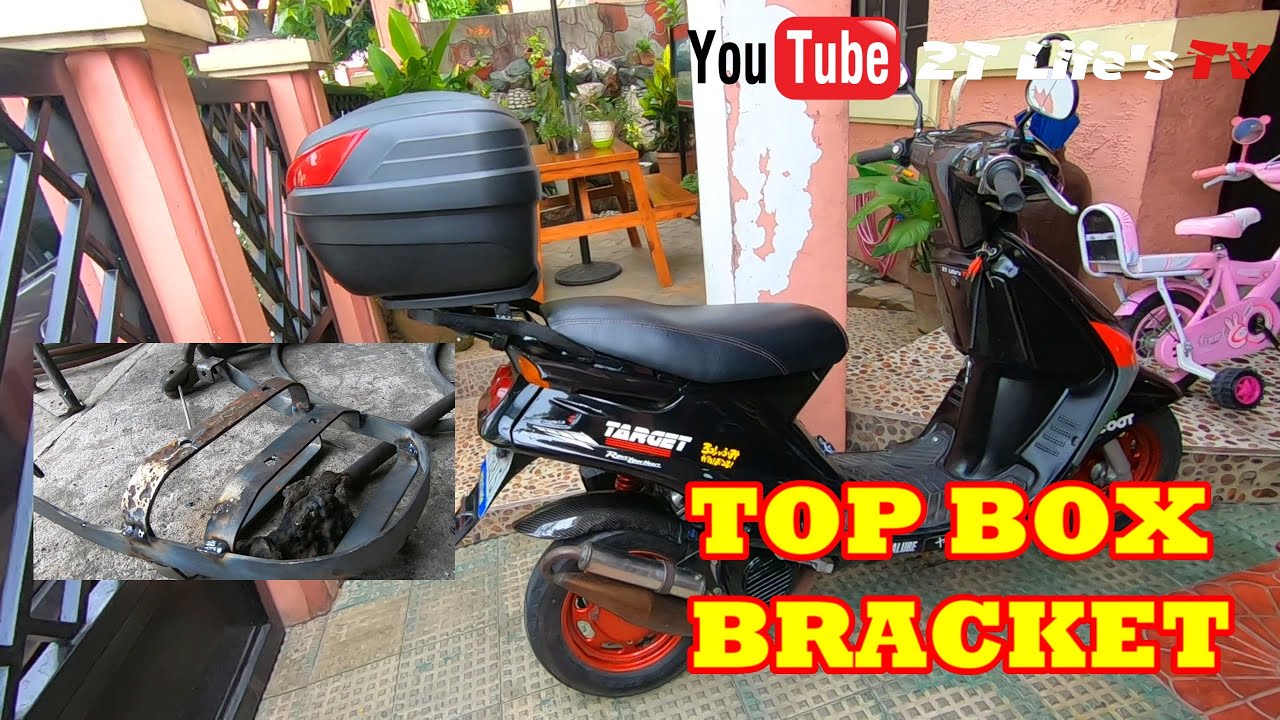 YAMAHA TARGET 90 | TOP BOX BRACKET GIVI | EP42 | 2T Life's TV - YouTube