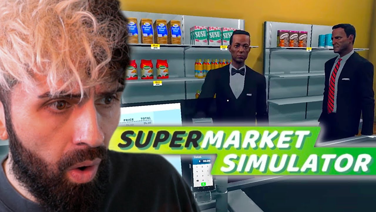 OPENING A CHAOTIC SUPERMARKET | Supermarket Simulator - PART 1 - YouTube