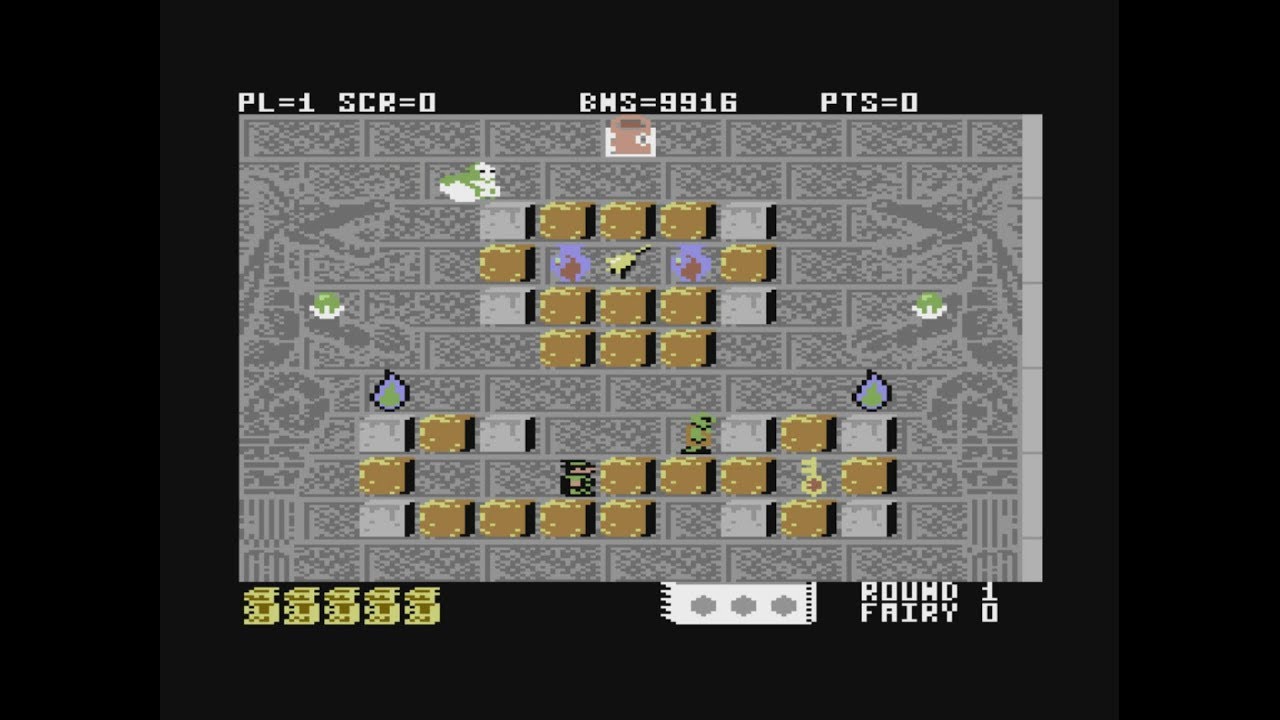 Solomon's Key (C64 Longplay) - YouTube