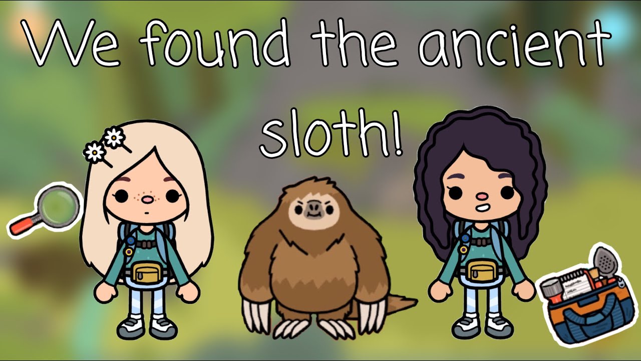 We found the ancient sloth! (Collab with Toca Dream) | Toca Life World ...