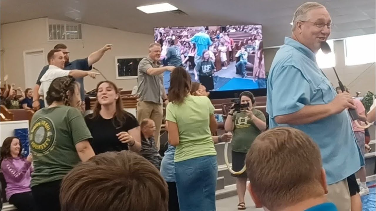 Egg tube game // Power of 2 Youth Camp - YouTube