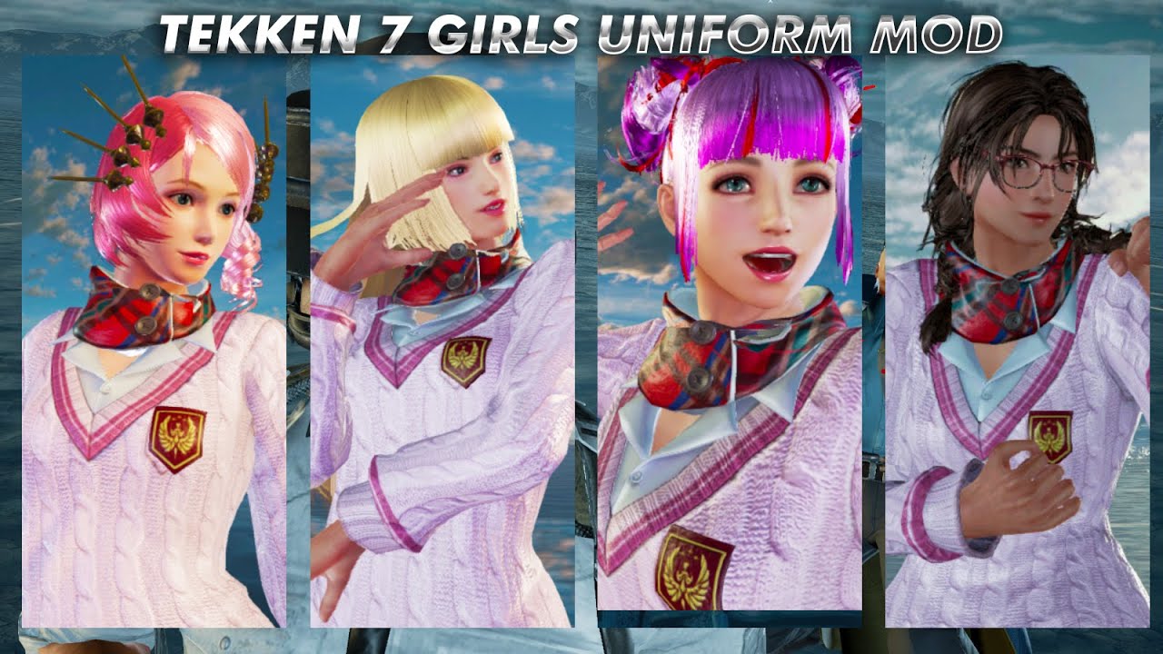 Tekken 7 - New Winter Uniform for Girls - YouTube