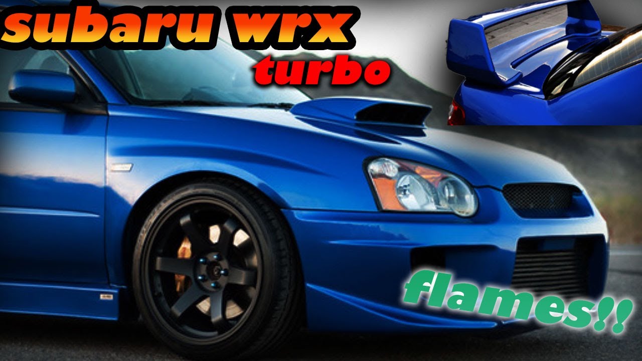 SUBARU WRX BLOB EYE ULTIMATE COMPLIATION STRAIGHT PIPE, FLAMES, POPS ...