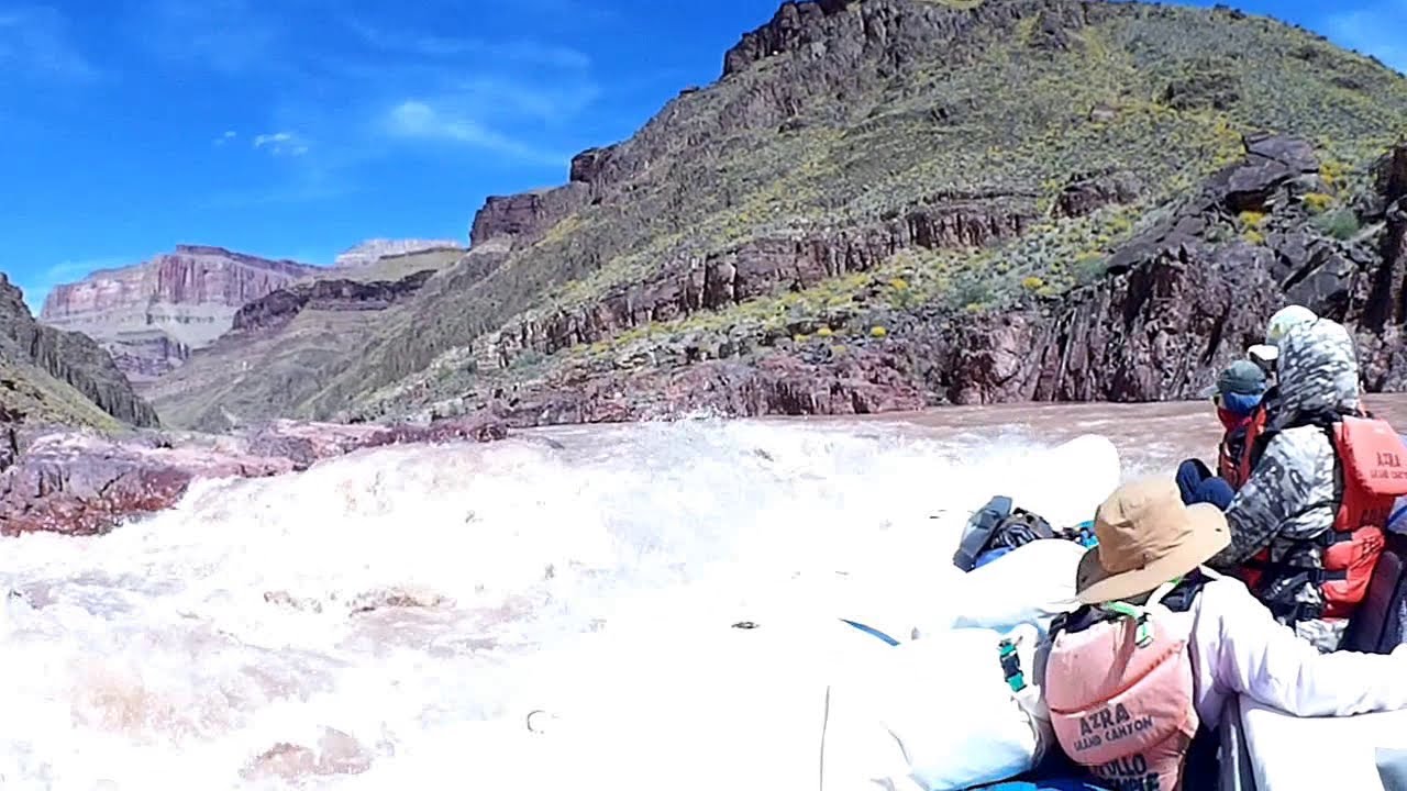 Colorado River-Grand Canyon 8-Day Whitewater Rafting Trip. Day 5 - YouTube