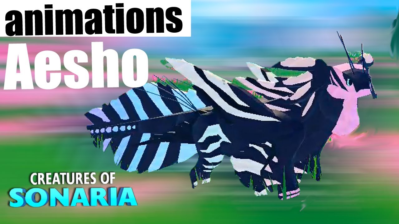 Aesho animations | Creatures Of Sonaria | whalemistar - YouTube