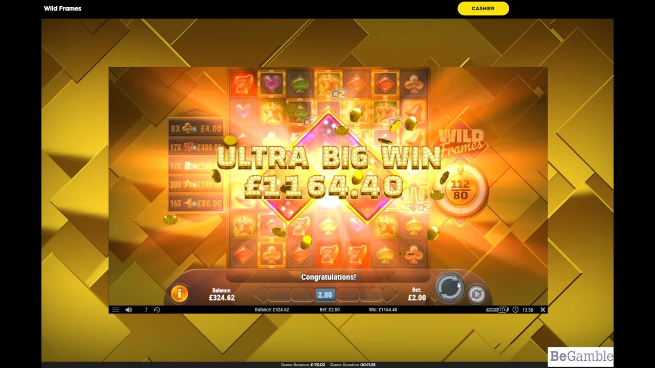 Wild Frames - Ultra Big Win - YouTube