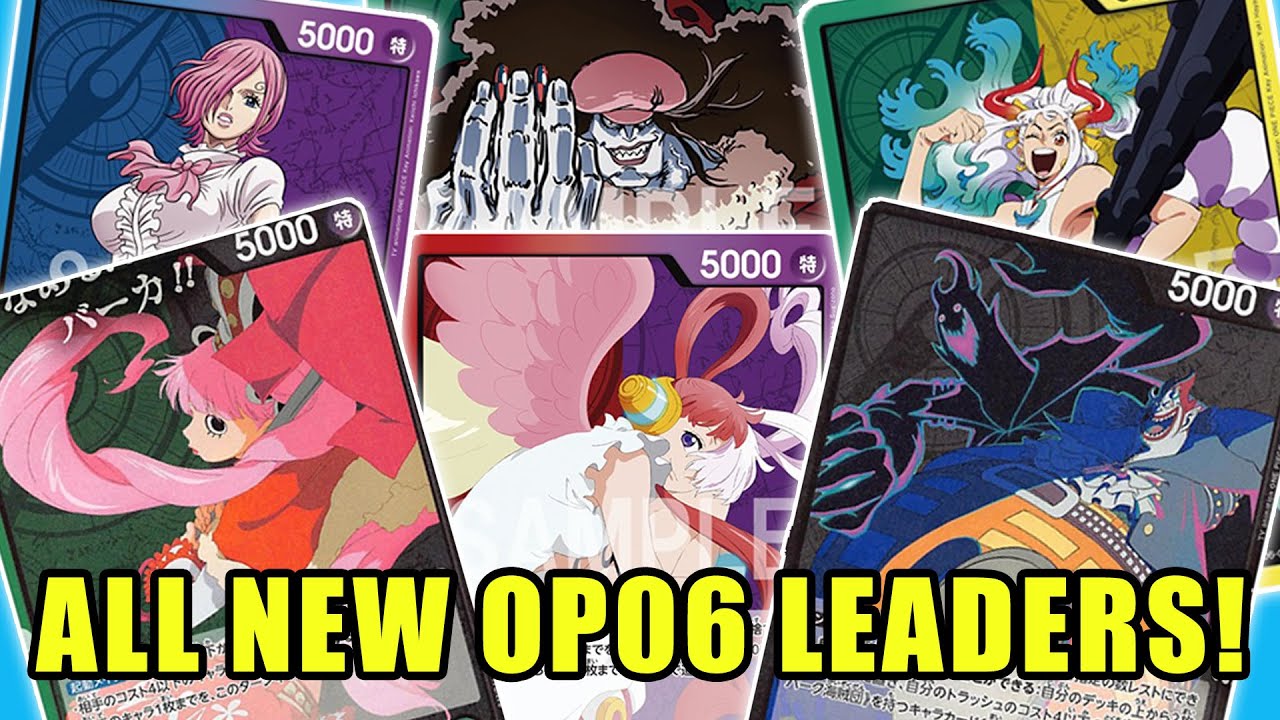 EVERY OP06 LEADER REVEALED! - OP06 Leader Discussion & Overview - YouTube