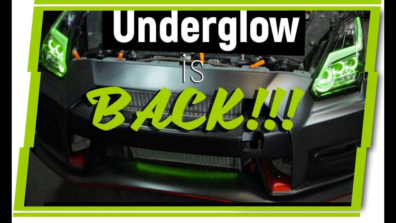 Bringing UNDERGLOW Back!!! Color Changing Nissan GTR | LEDs everywhere ...