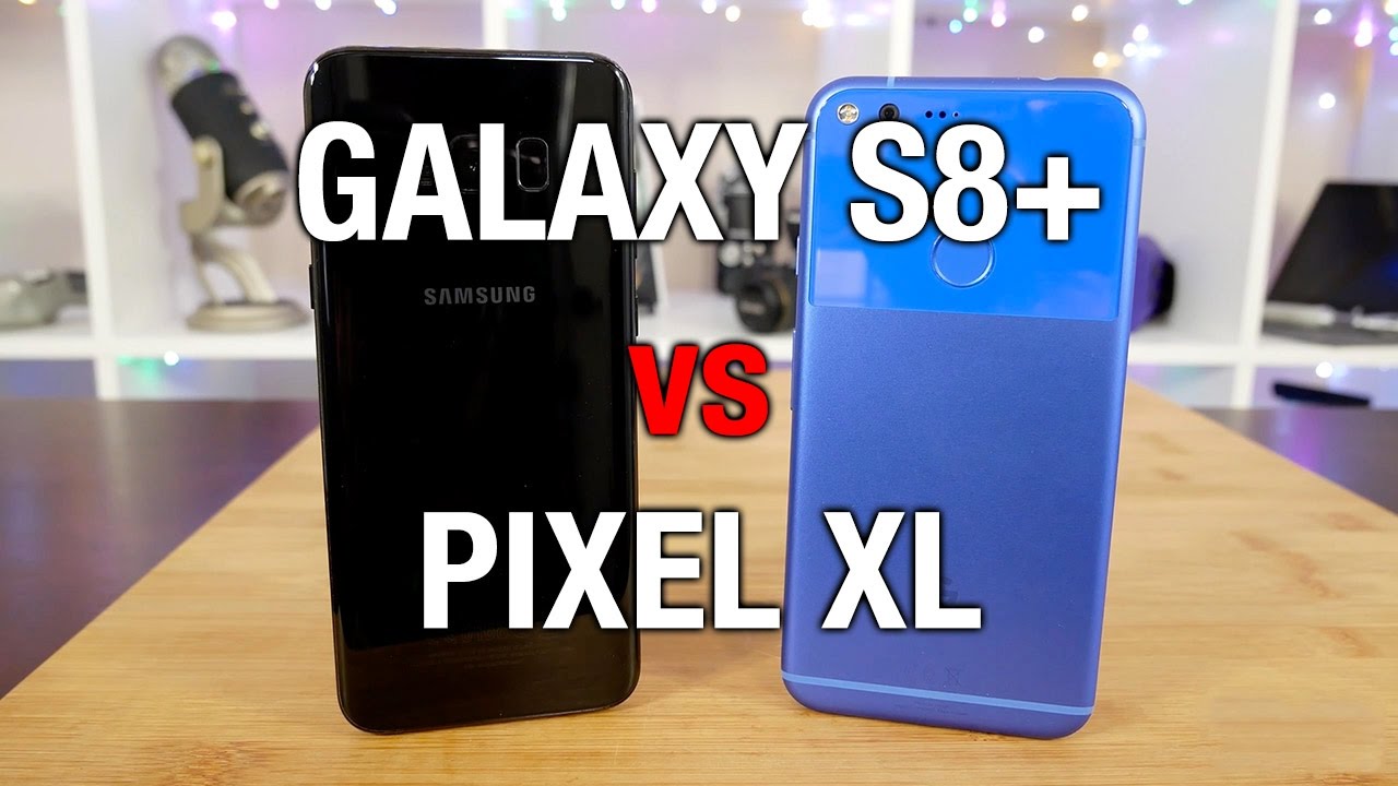 Samsung Galaxy S8+ vs Google Pixel XL - Big phone battle! | Pocketnow ...