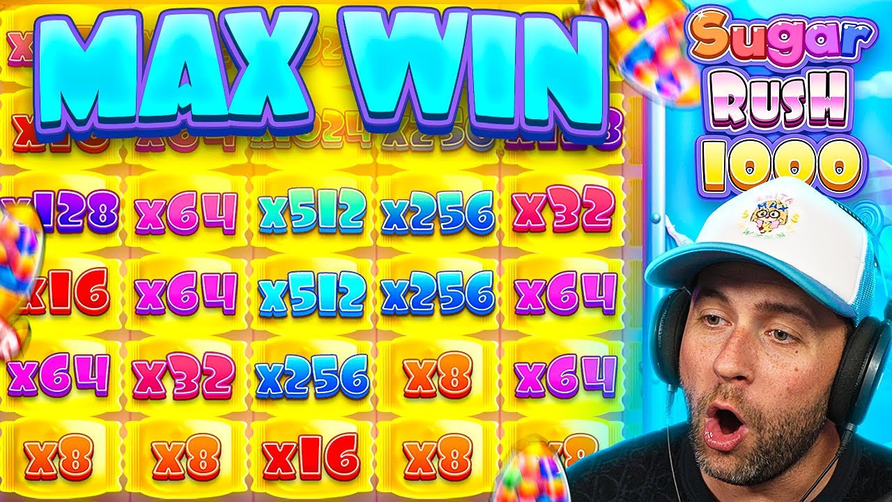 FINALLY I got a MAX WIN on SUGAR RUSH 1000!! INSANE TUMBLES!! (Bonus ...
