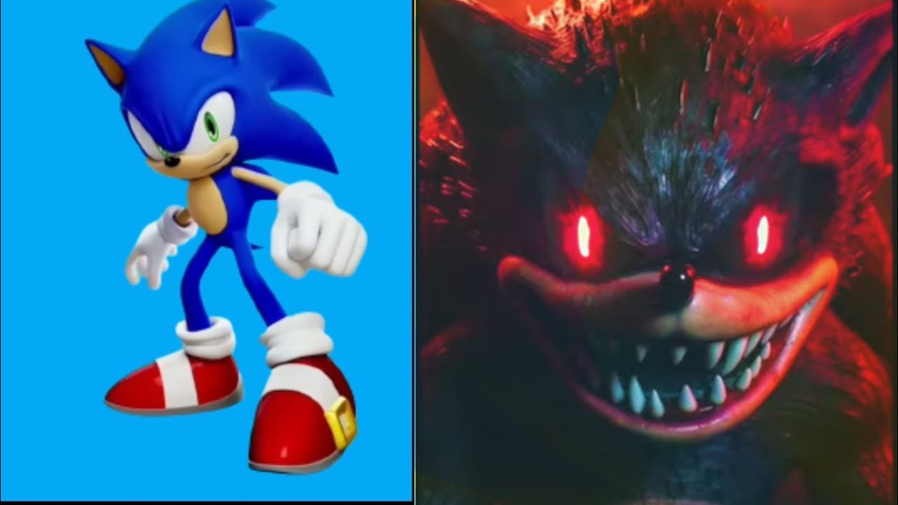 SONIC the hedgehog all characters as EXE ! - YouTube