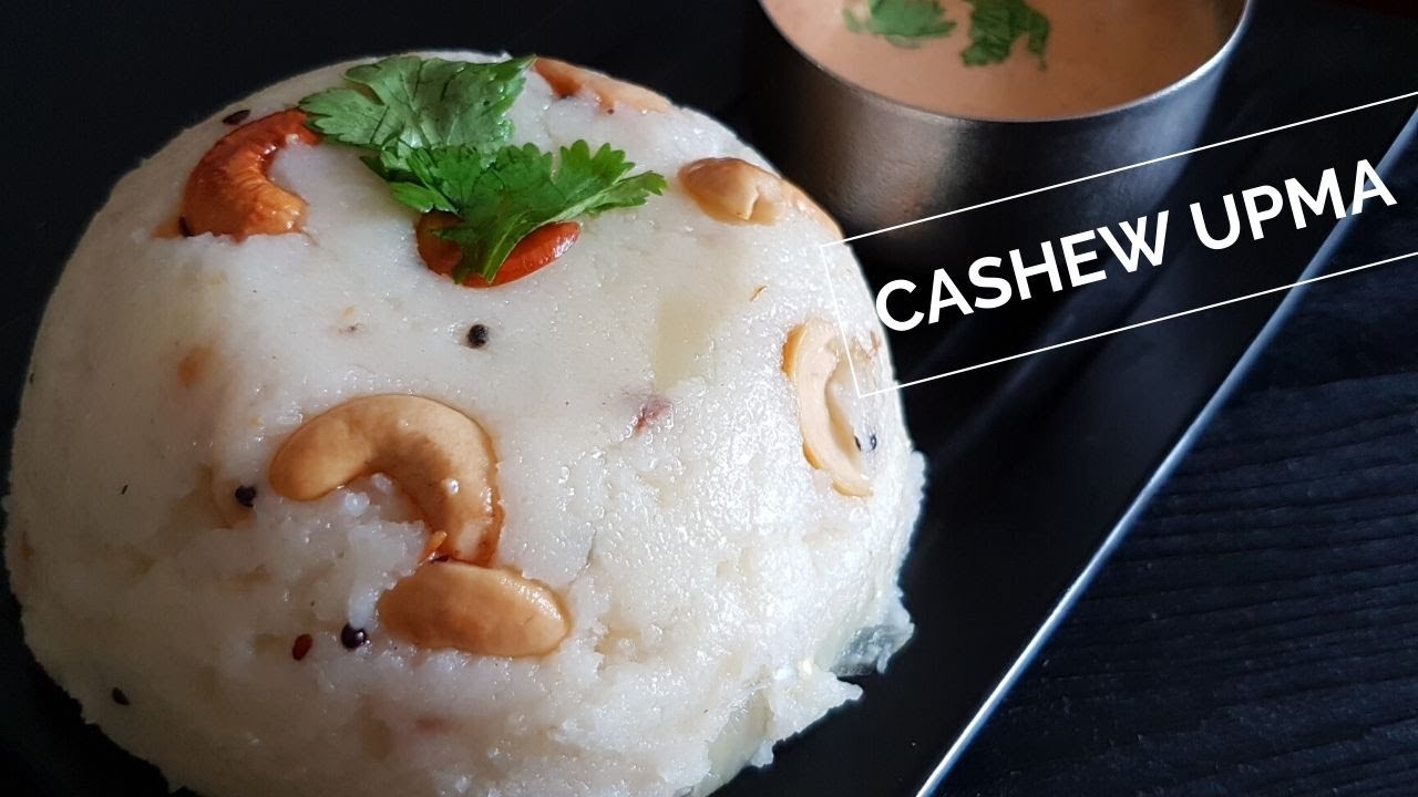 Cashew Upma|జీడిపప్పు ఉప్మా|Tasty Andhra Upma|Breakfast Recipes|Rava ...