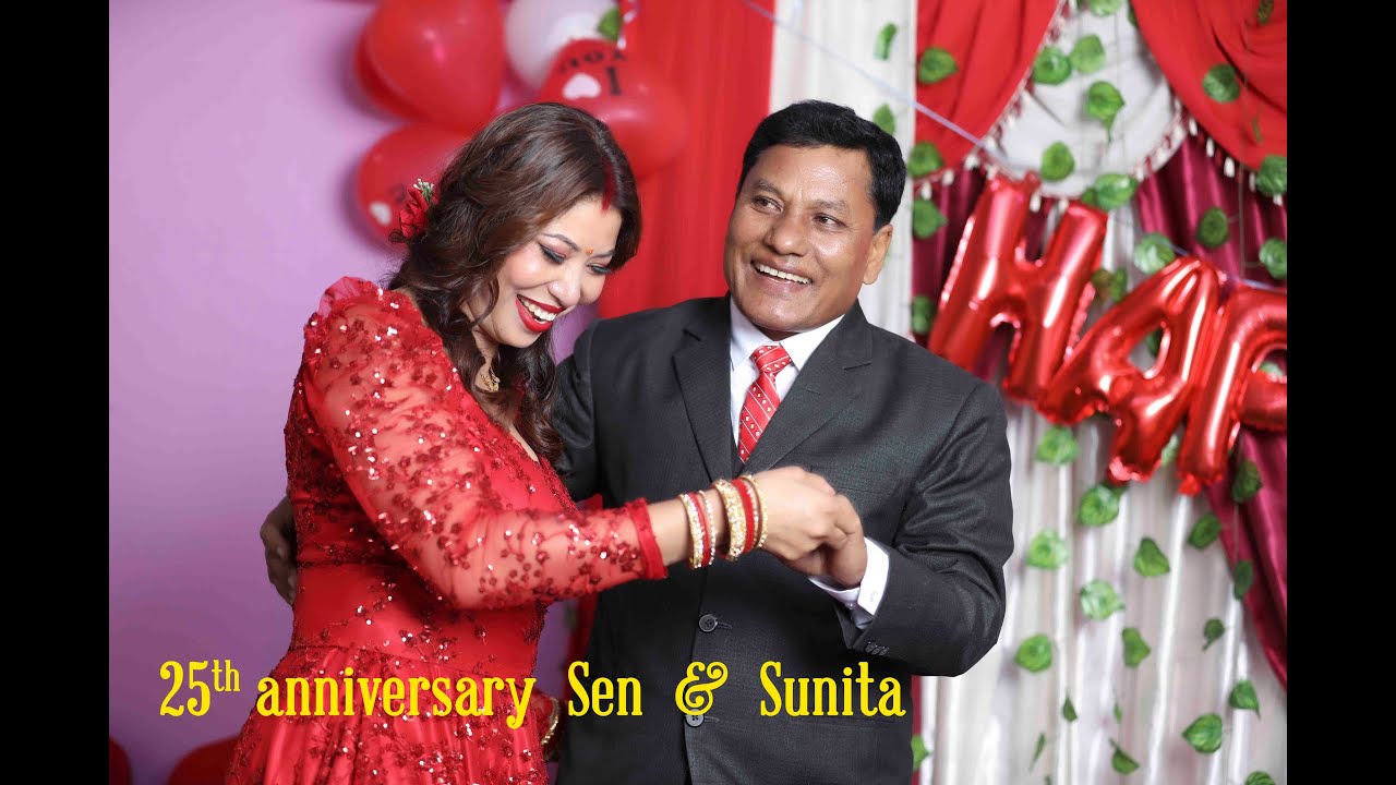 25th anniversary Sen & Sunita - YouTube