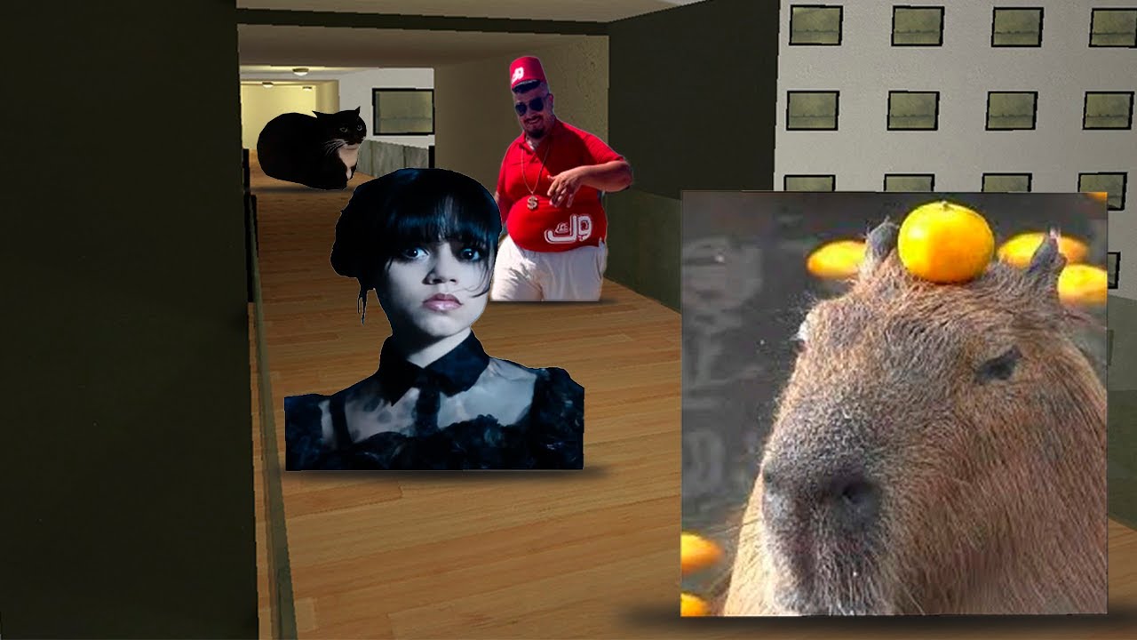 Capybara, Wednesday, Skibidi Bop yes yes yes and Maxwell cat in ...