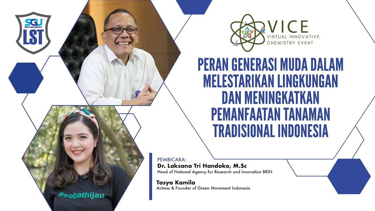 WEBINAR VICE 2021 dengan Prof. Dr. Ismunandar dan Tasya Kamila - YouTube