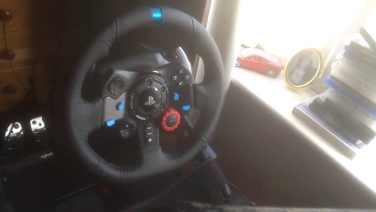 Logitech g29 wheel setup - YouTube