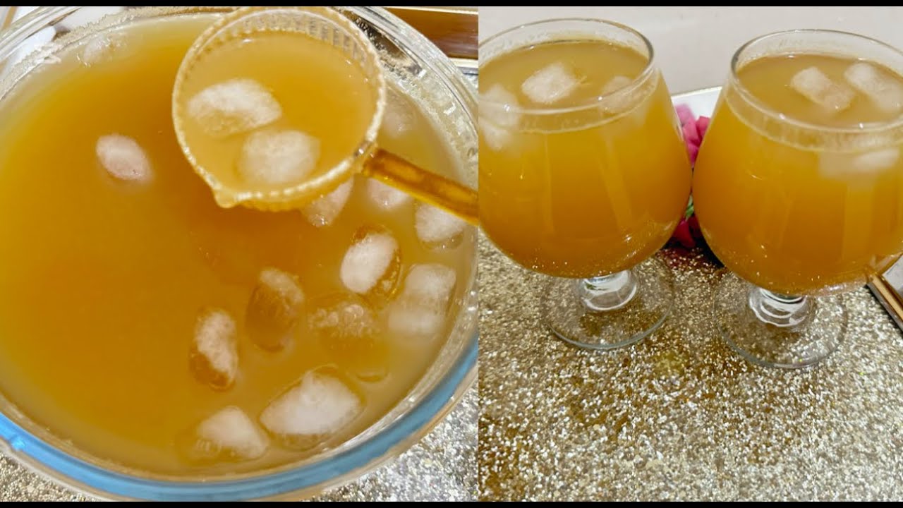 Peach Squash Recipe By AKK | Fresh & Refreshing Peach Drink Recipe ...