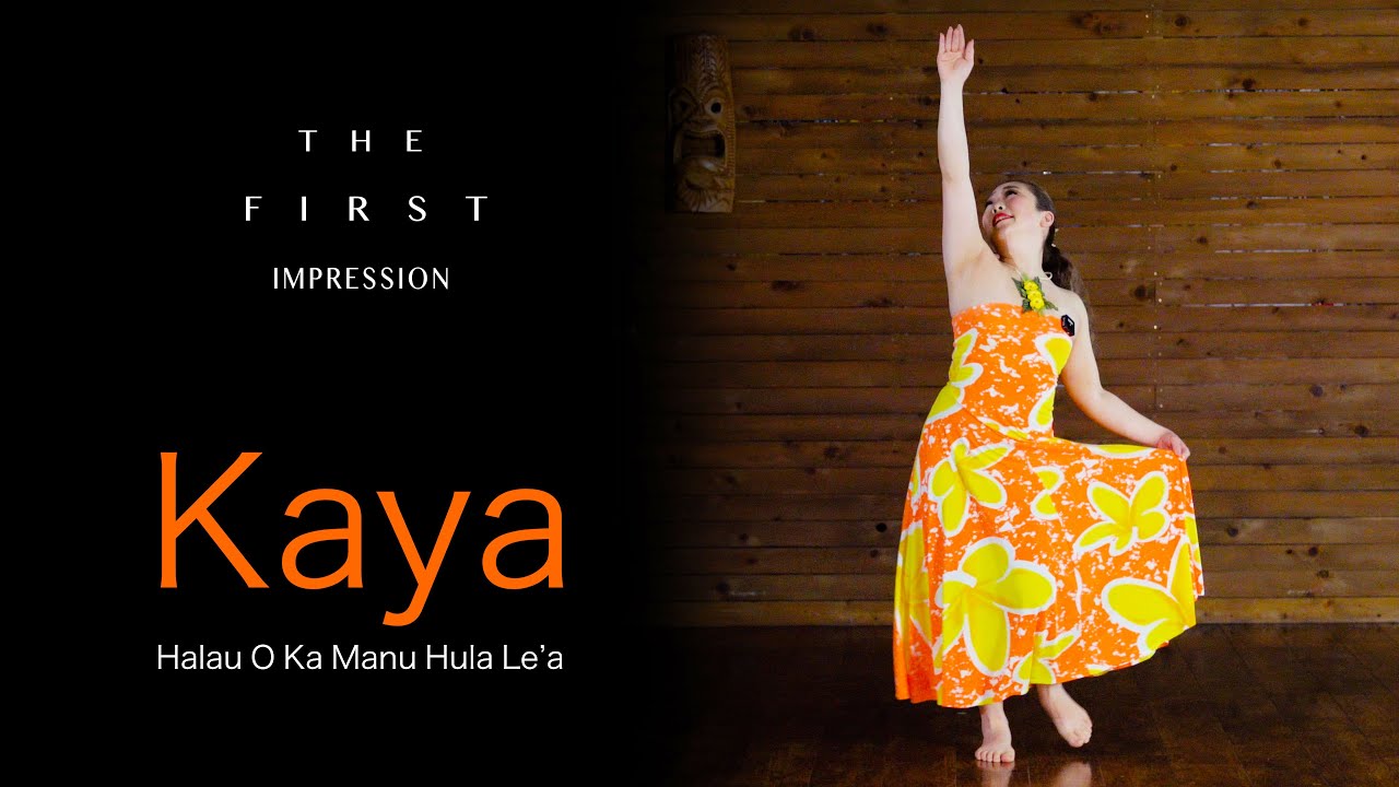 Halau O Ka Manu Hula Le'a - The First Impression 2021 #5 Kaya - YouTube