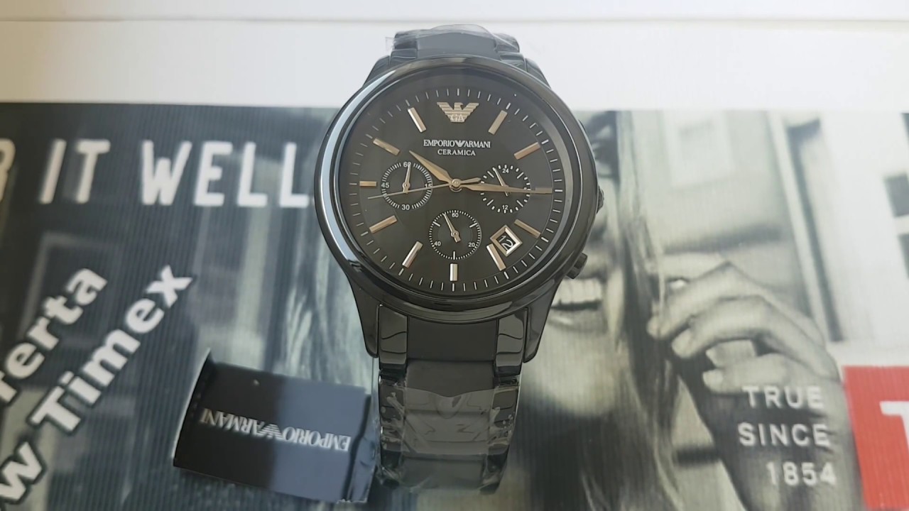 Nowy Emporio Armani AR1452. Gwarancja oryginalności. - YouTube