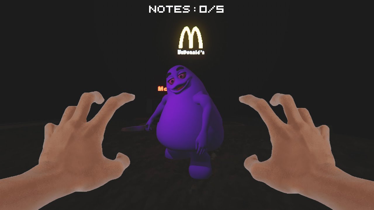 Grimace Shake - Full Gameplay (McDonald's Mascots) - YouTube