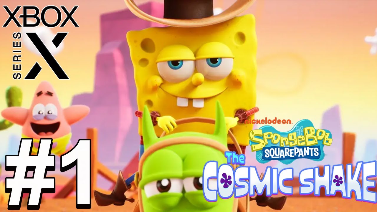 SpongeBob SquarePants: The Cosmic Shake (Xbox Series X) Gameplay ...