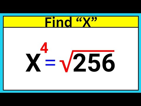 Nice Exponential Problem | Math Olympiad | Find X - YouTube