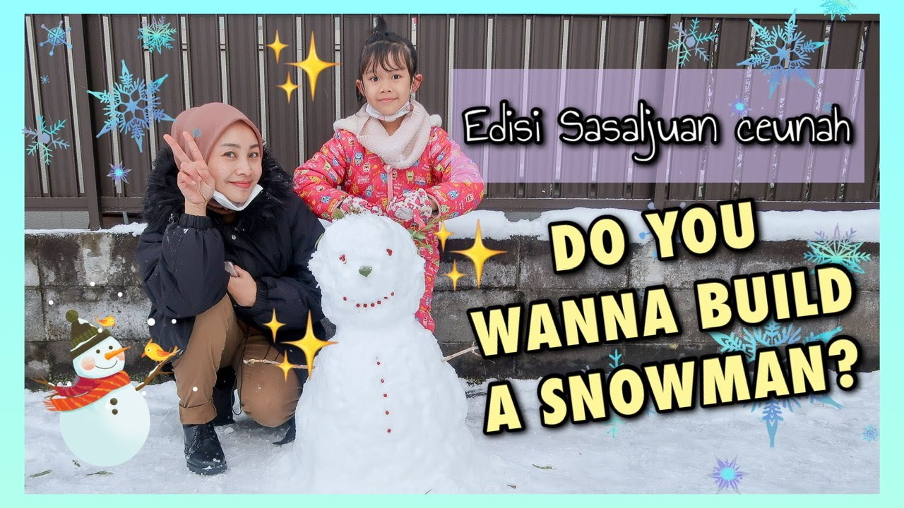 MAIN SALJU DAN BUAT SNOWMAN ( BONEKA SALJU ) DI SENDAI JEPANG | WINTER ...