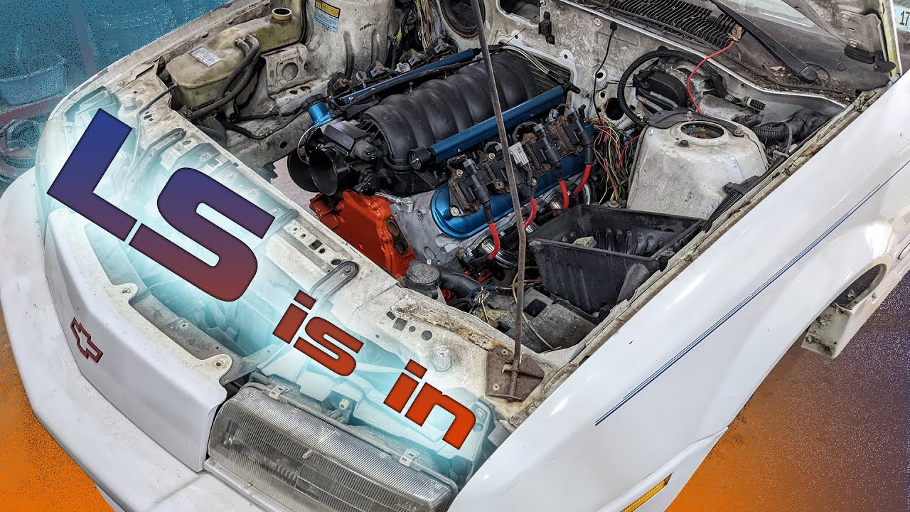 LS was made for a Beretta engine bay! Fits mint. #LSswap - YouTube